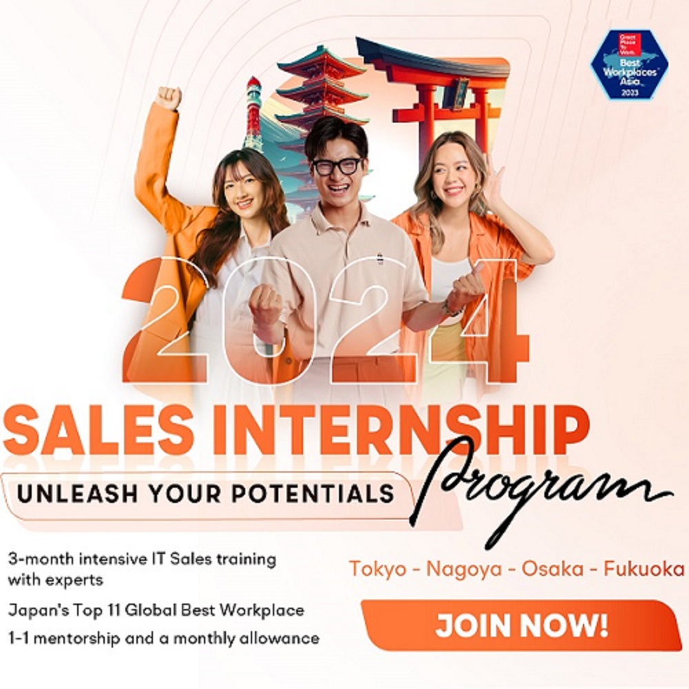 Sales internship program 2024 | FPT Software Career